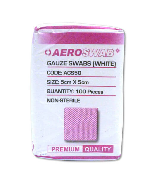 Gauze Swabs 5cm x 5cm Packet 100 - First Aid Kits and Supplies for Home ...