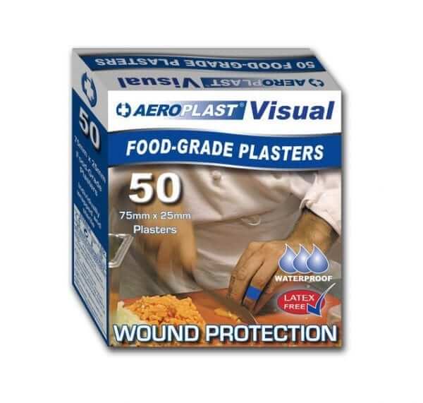 Blue Visual Strips (Box 50) - First Aid Kits and Supplies for Home and ...