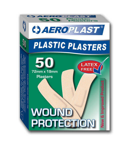 Plastic Plasters (Box 50) - First Aid Kits and Supplies for Home and ...
