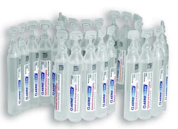 Saline 15mls Box 60 - First Aid Kits and Supplies for Home and Office Use