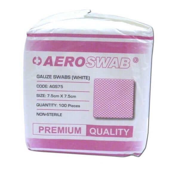 Gauze Swabs 7.5cm x 7.5cm Packet 100 - First Aid Kits and Supplies for ...