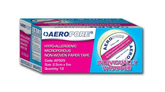 Tape Hypo Allergenic 2.5cm - First Aid Kits and Supplies for Home and ...