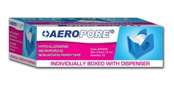 Tape Hypo 2.5cm with Dispenser - First Aid Kits and Supplies for Home ...