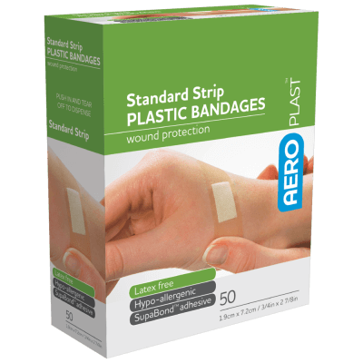 Plastic Plasters (Box 50) - First Aid Kits and Supplies for Home and ...