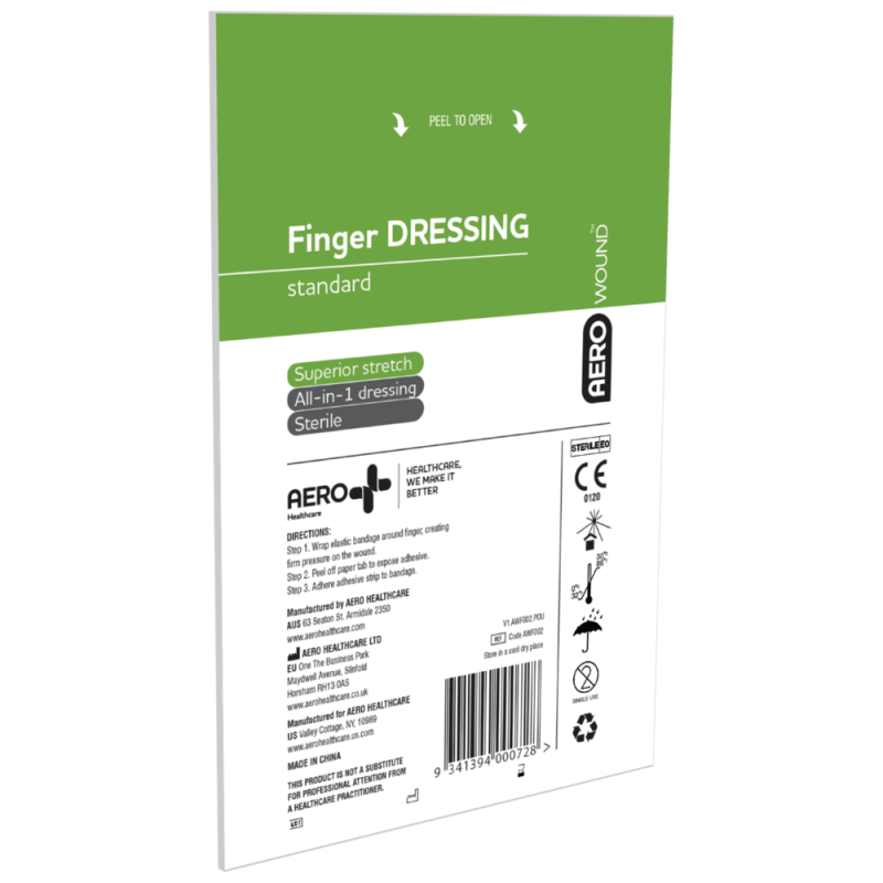 Wound Dressing Finger - First Aid Kits and Supplies for Home and Office Use